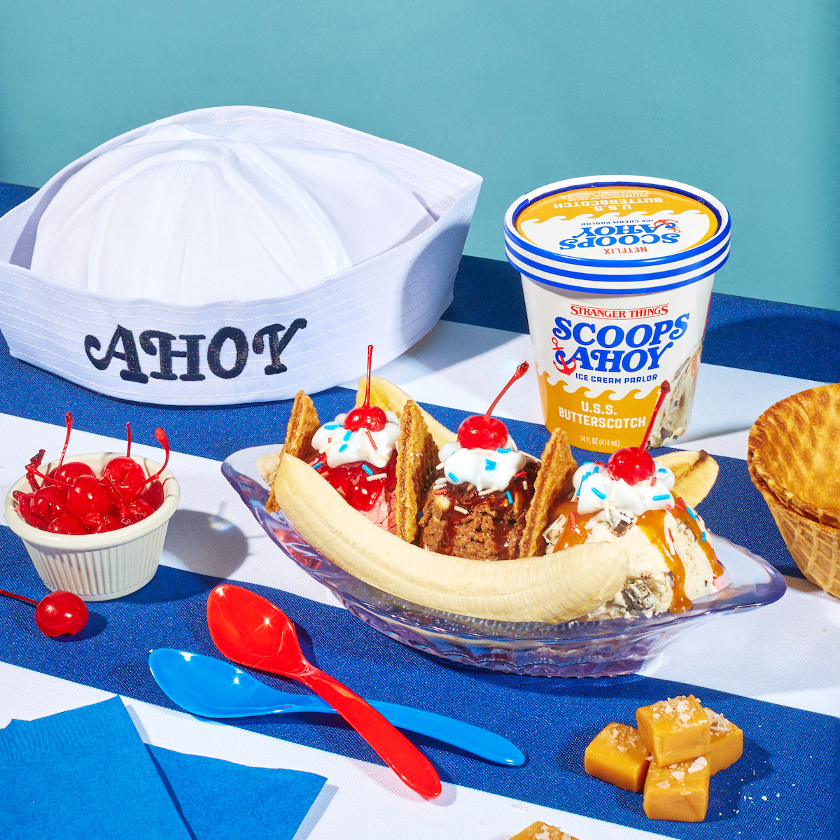『ストレンジャー・シングス』に登場する“Scoops Ahoy“アイスクリームが販売決定！ - 海外ドラマNAVI